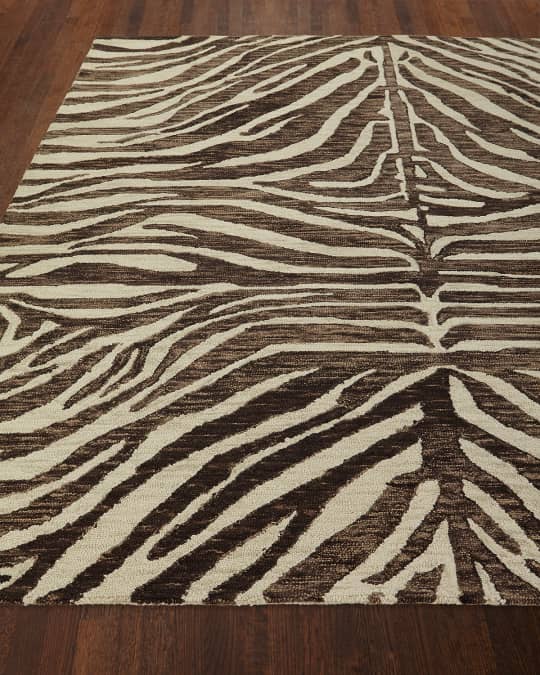 Panther Hand-Loomed Rug, 9' x 12' | Neiman Marcus