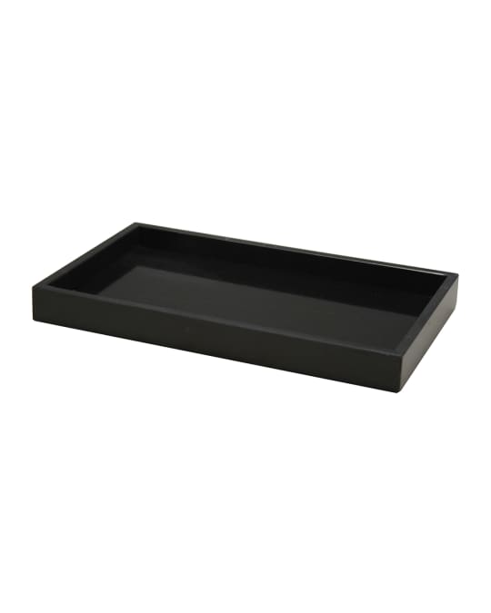 Marble Crafter Myrtus Collection Jet Black Small Vanity Tray | Neiman ...