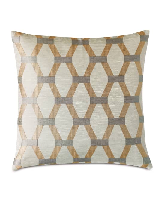 Eastern Accents Paradigm Gold Decorative Pillow | Neiman Marcus