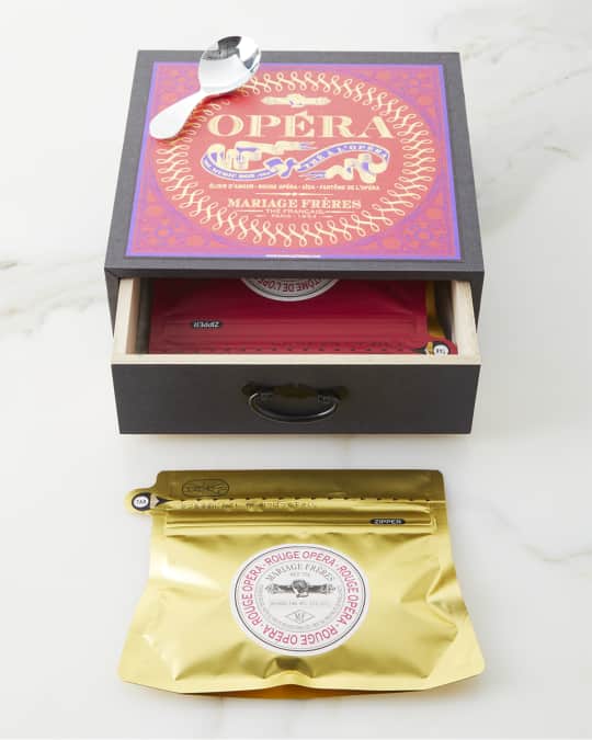 Mariage Freres International Opera Tea Music Box | Neiman Marcus