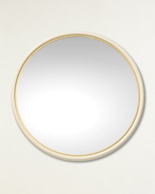 AERIN Faux Shagreen Wall Mirror | Neiman Marcus