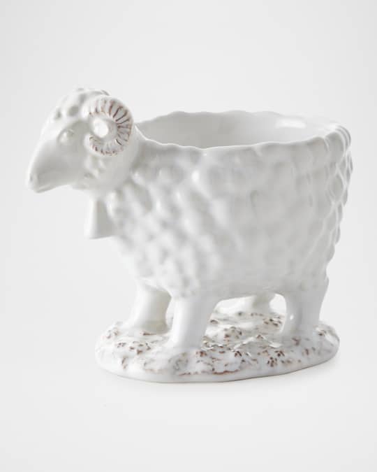 Juliska Clever Creatures Ram Bowl | Neiman Marcus