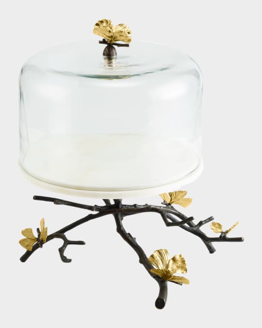 Michael Aram Butterfly Ginkgo Cake Stand | Neiman Marcus