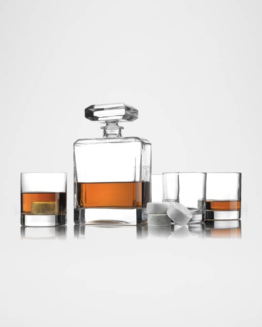 Godinger Chateau 9-Piece Whiskey Set | Neiman Marcus