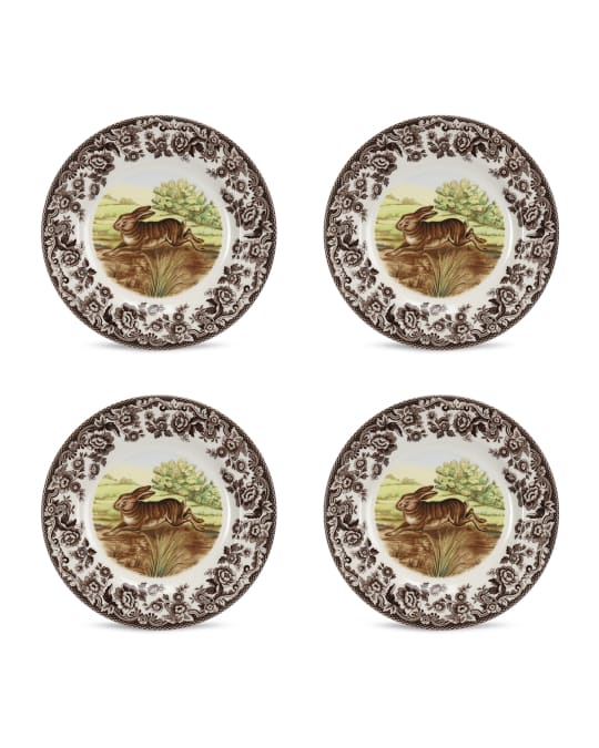Spode Woodland Salad Plates, Set of 4 | Neiman Marcus