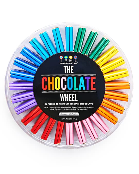 Dylan's Candy Bar 56-Piece Chocolate Wheel | Neiman Marcus