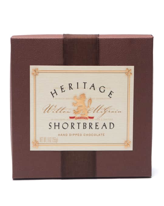 Heritage Shortbread 18-piece Heritage Chocolate-Dipped Shortbread ...