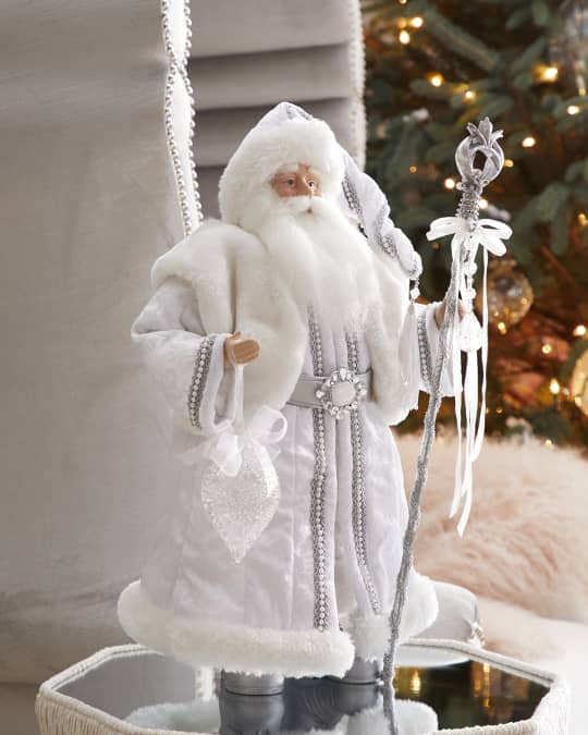 Crystal Tabletop Santa | Neiman Marcus