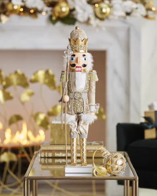 Gold Christmas Nutcracker | Neiman Marcus
