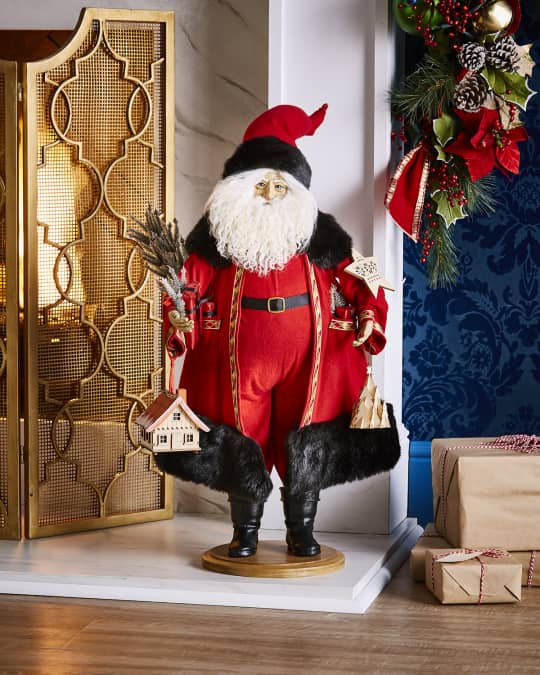 Lynn Haney Bavarian Santa Figure | Neiman Marcus
