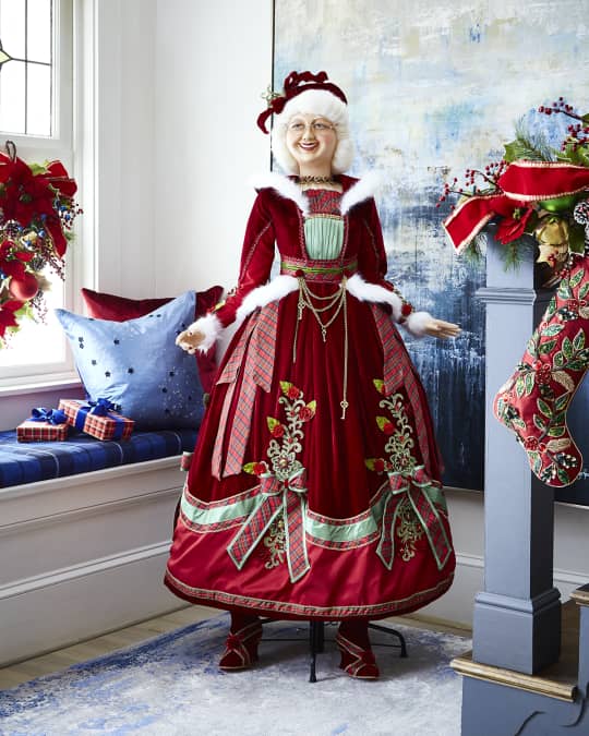 Katherine's Collection Life-Size Mrs. Claus Doll | Neiman Marcus