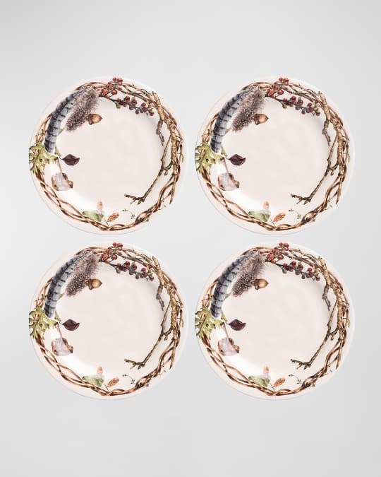 Juliska Forest Walk Party Plates, Set of 4 | Neiman Marcus