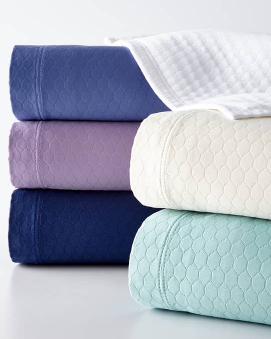 Sferra Favo Full/Queen Honeycomb Coverlet | Neiman Marcus