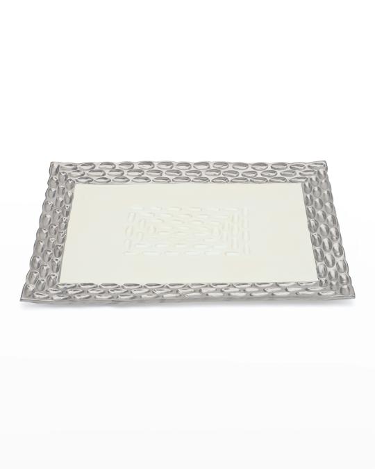 Michael Wainwright Truro Platinum Rectangular Tray | Neiman Marcus