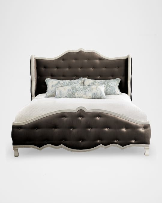 Haute House Tabitha Tufted King Bed | Neiman Marcus