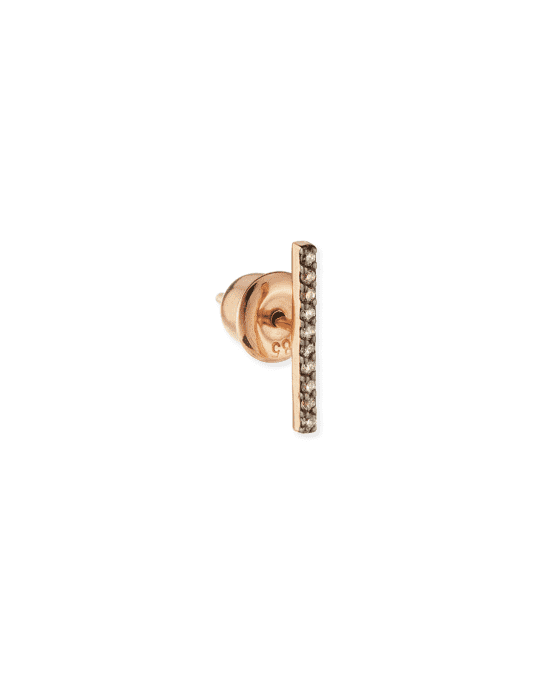 Kismet by Milka Lumiere 14K Rose Gold & Champagne Diamond Long Stick ...