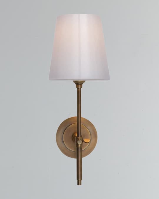 Visual Comfort Signature Bryant Sconce W/White Glass By Thomas O'Brien ...