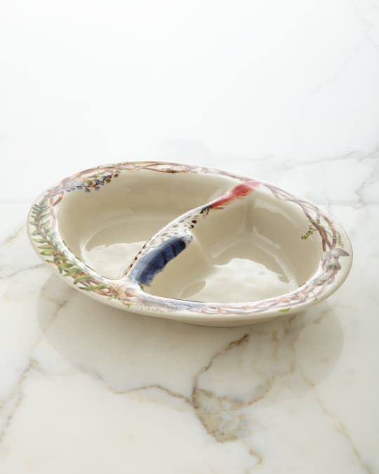 Juliska Forest Walk Divided Serving Bowl | Neiman Marcus