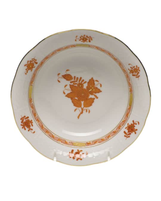Herend Chinese Bouquet Rust Oatmeal Bowl | Neiman Marcus
