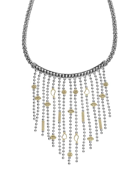 LAGOS Icon Multi-Strand Caviar Bead Necklace | Neiman Marcus