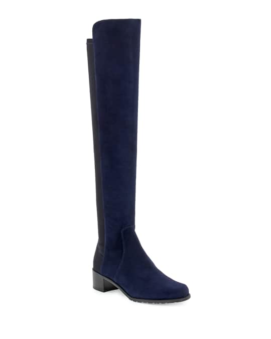 Stuart Weitzman Reserve Suede Over-the-Knee Boots | Neiman Marcus