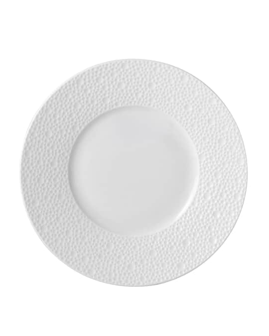 Bernardaud Ecume White Dinner Plate | Neiman Marcus