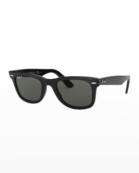 Ray-Ban Polarized Classic Wayfarer Acetate Sunglasses | Neiman Marcus