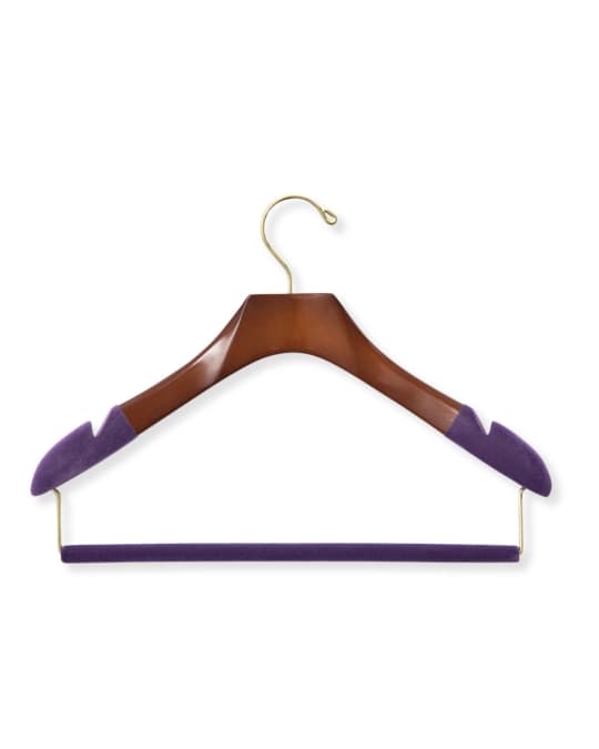 The Hanger Project Women's Luxury Sweater Hanger with Felted Pants Bar ...