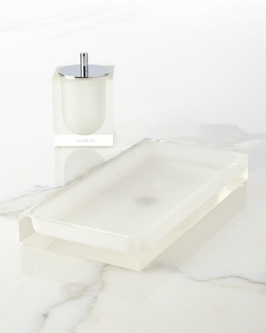 Jonathan Adler White Hollywood Bath Tray | Neiman Marcus