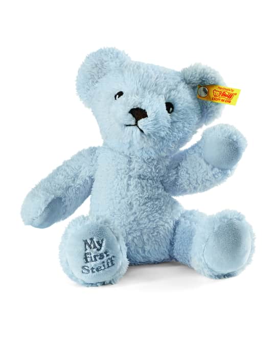 Steiff My First Steiff Teddy Bear, Light Blue | Neiman Marcus