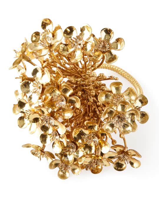 Deborah Rhodes Cosmic Hydrangea Napkin Ring | Neiman Marcus