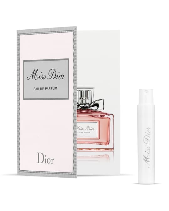 DIOR Miss Dior eau de Parfum Vial on Card | Neiman Marcus