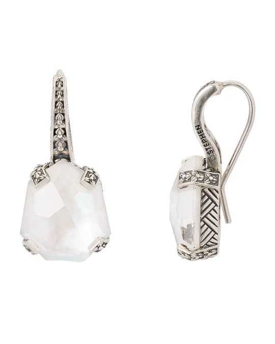 Stephen Dweck Galactical Drop Earrings, White | Neiman Marcus Stephen Dweck Galactical Drop Earrings, White | Neiman Marcus