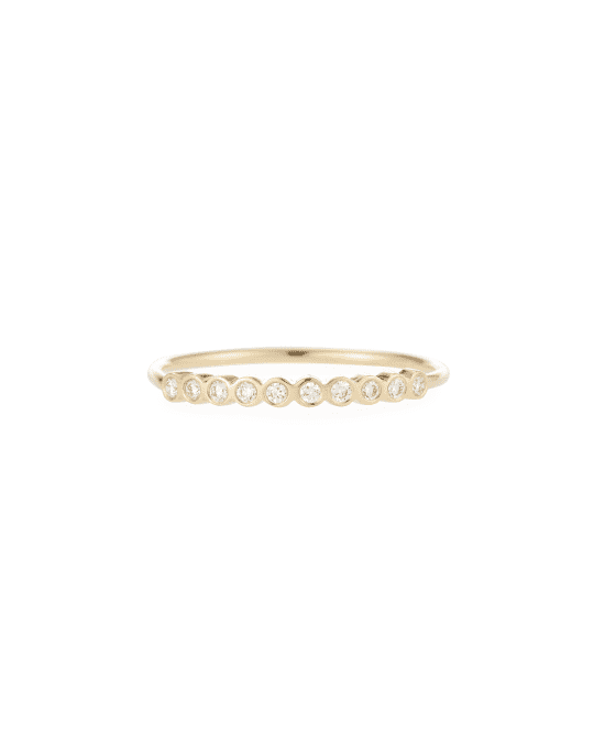 Zoe Chicco 14k Tiny Diamond Ring | Neiman Marcus