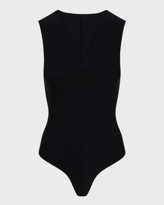 Commando Ballet Sleeveless Microfiber Bodysuit | Neiman Marcus