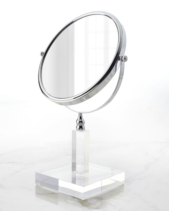 Mike & Ally Solid Ice 3X Magnifying Mirror | Neiman Marcus