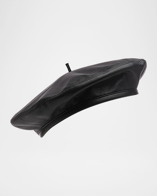 Eugenia Kim Carter Leather Beret | Neiman Marcus