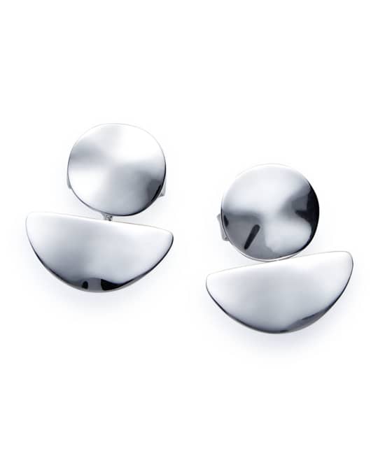 Ippolita 925 Classico Mini Wavy Disc Earrings | Neiman Marcus