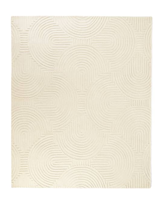 Global Views Arches Hand-Tufted Rug, 8' x 10' | Neiman Marcus