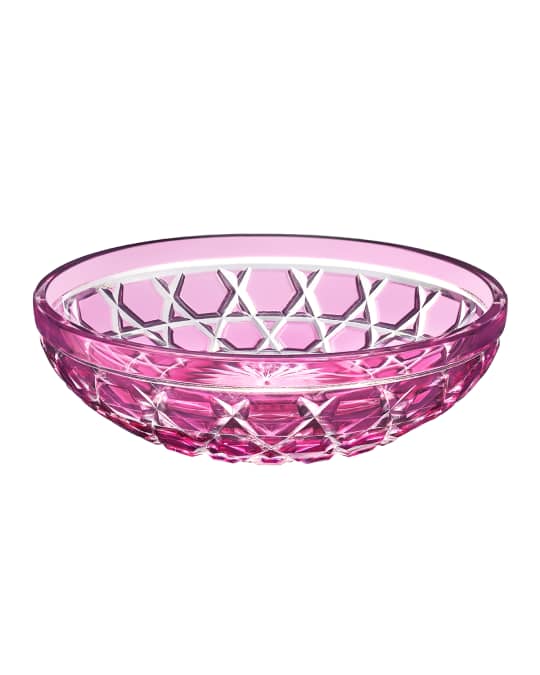 Saint Louis Crystal Royal Small Bowl, Amethyst | Neiman Marcus