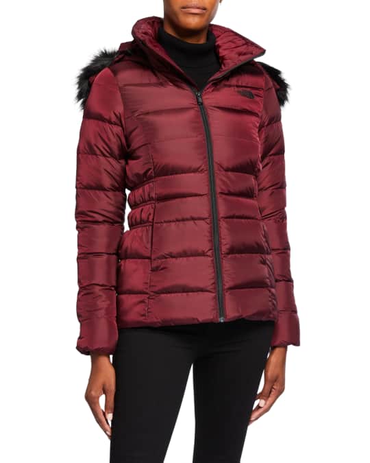 The North Face Gotham Jacket II w/ Faux-Fur Trim & Hood | Neiman Marcus