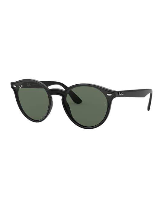 Ray-Ban Round Lens-Over-Frame Plastic Sunglasses | Neiman Marcus