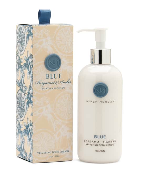 Niven Morgan 12 oz. Blue Body Lotion | Neiman Marcus
