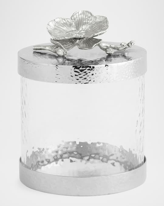 Michael Aram White Orchid Extra-Small Canister, 36 oz. | Neiman Marcus