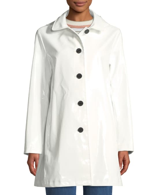Jane Post Iconic Slicker Rain Coat | Neiman Marcus