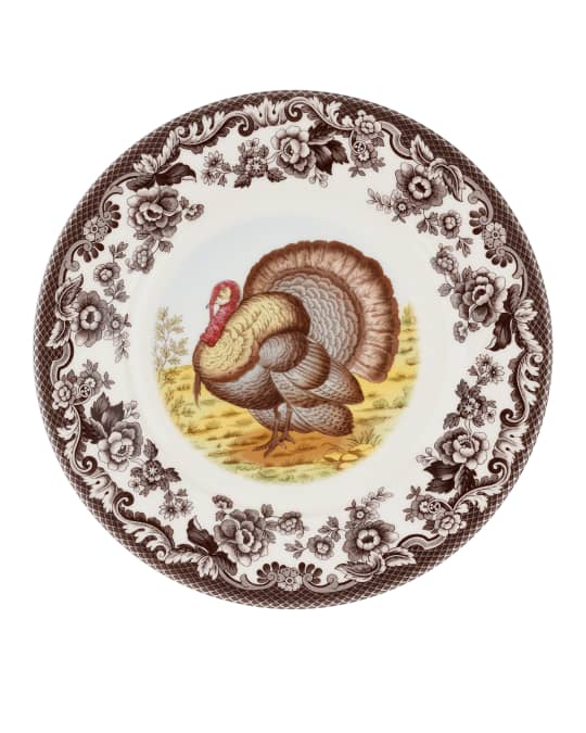 Spode Woodland Turkey Luncheon Plate | Neiman Marcus