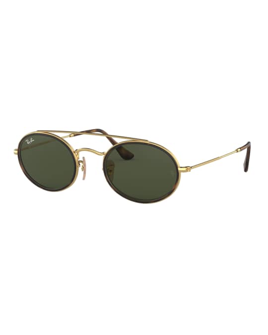 Ray-Ban Oval Metal Sunglasses | Neiman Marcus