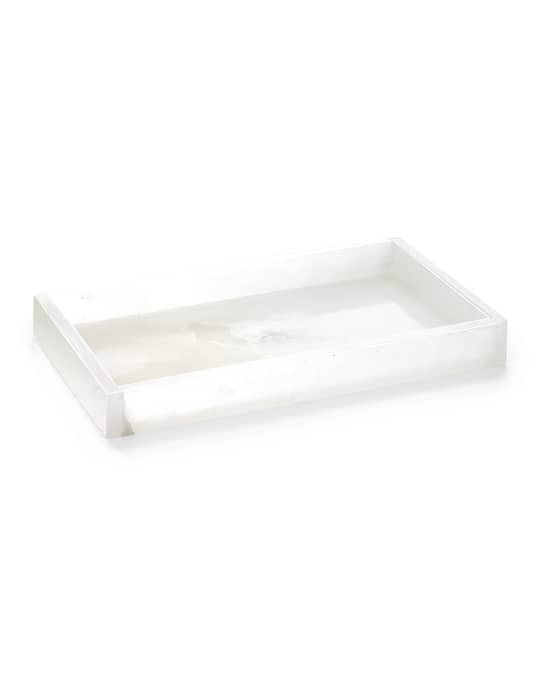 Labrazel Hielo White Onyx Tray | Neiman Marcus