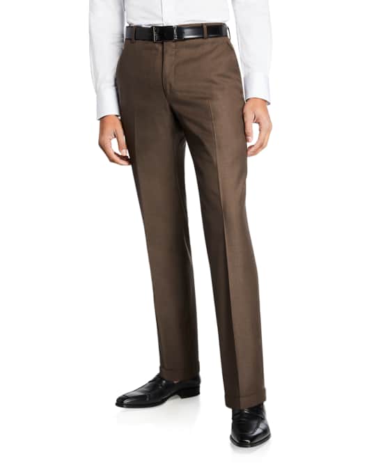 Hickey Freeman Men's Traveler 360 Dress Trousers | Neiman Marcus