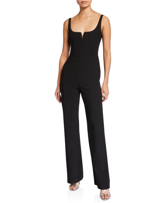 Likely Constance Sleeveless Straight-Leg Jumpsuit | Neiman Marcus
